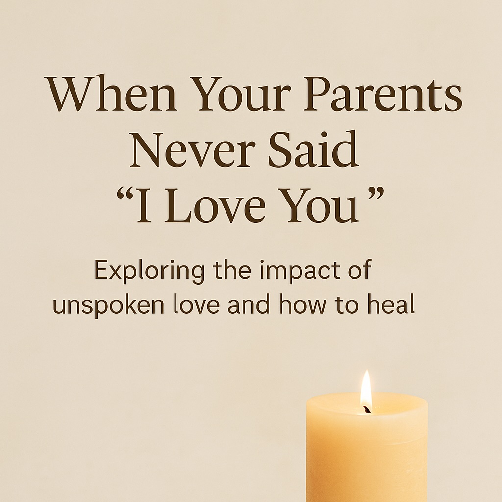 When Your Parents Never Said “I Love You” — Understanding the Impact ...